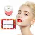 Laruyeko 12g Rose Oil Air Cushion Lip Night Sleep Fade Lip Lines