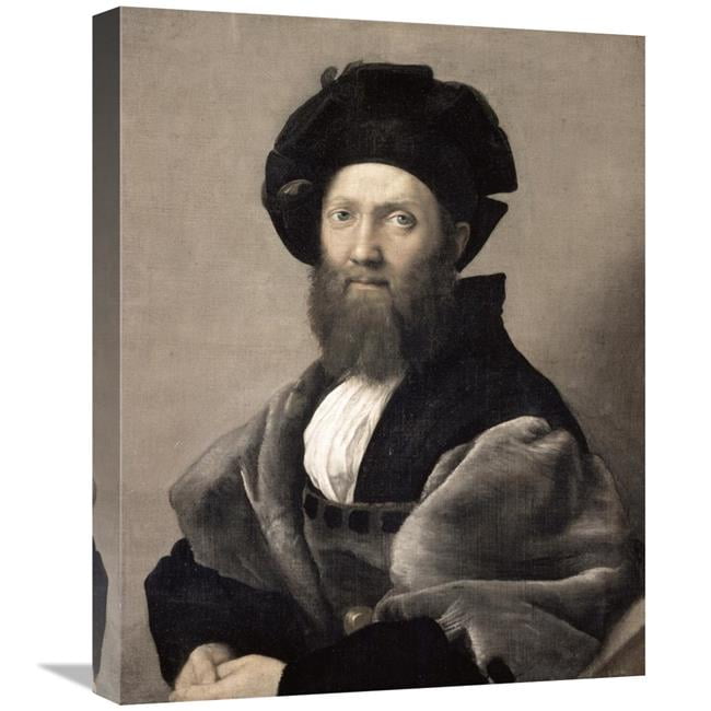 22 in. Baldassare Castiglione Art Print - Raphael - Walmart.com