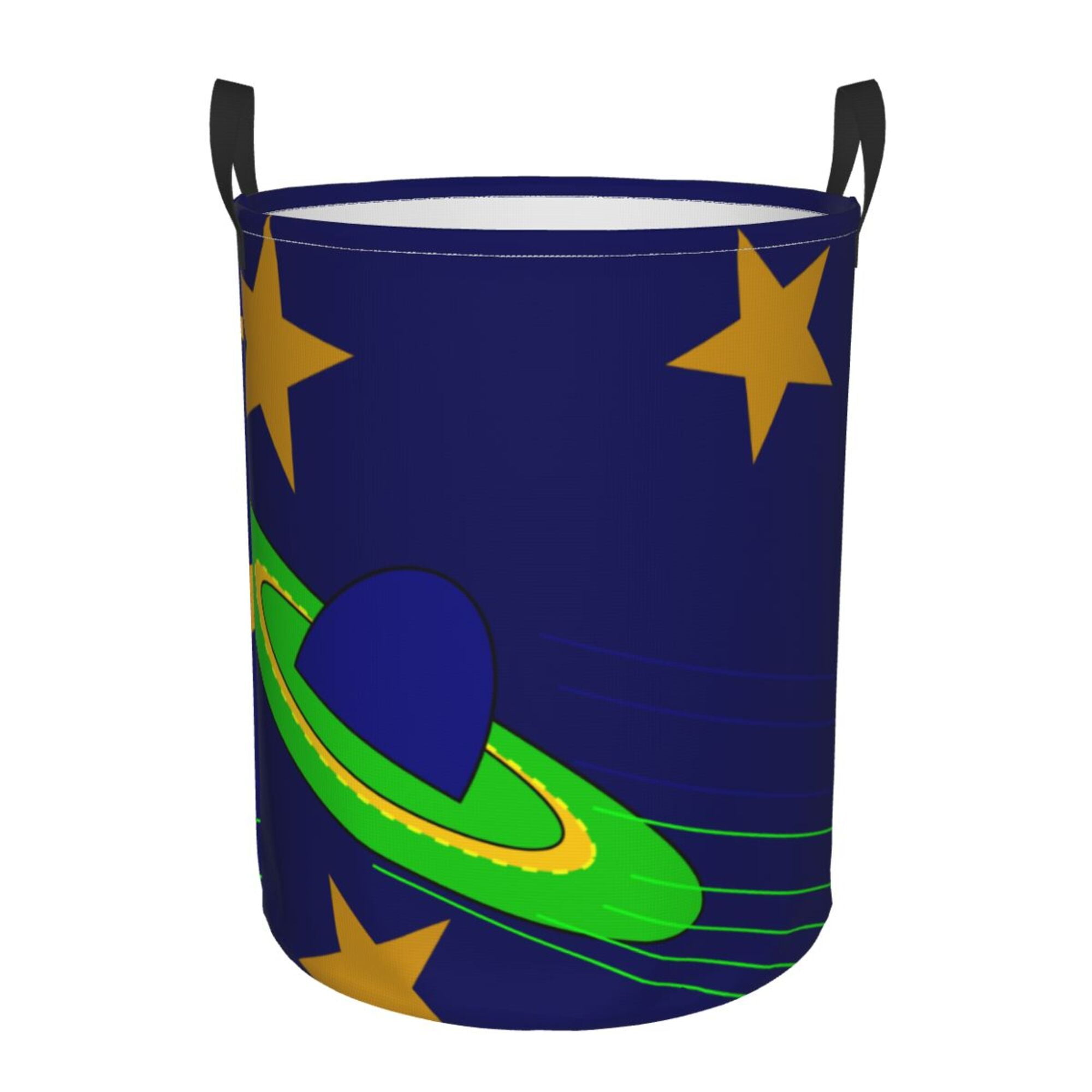 DouZhe Waterproof Collapsible Large Laundry Baskets, Space Alien UFO ...