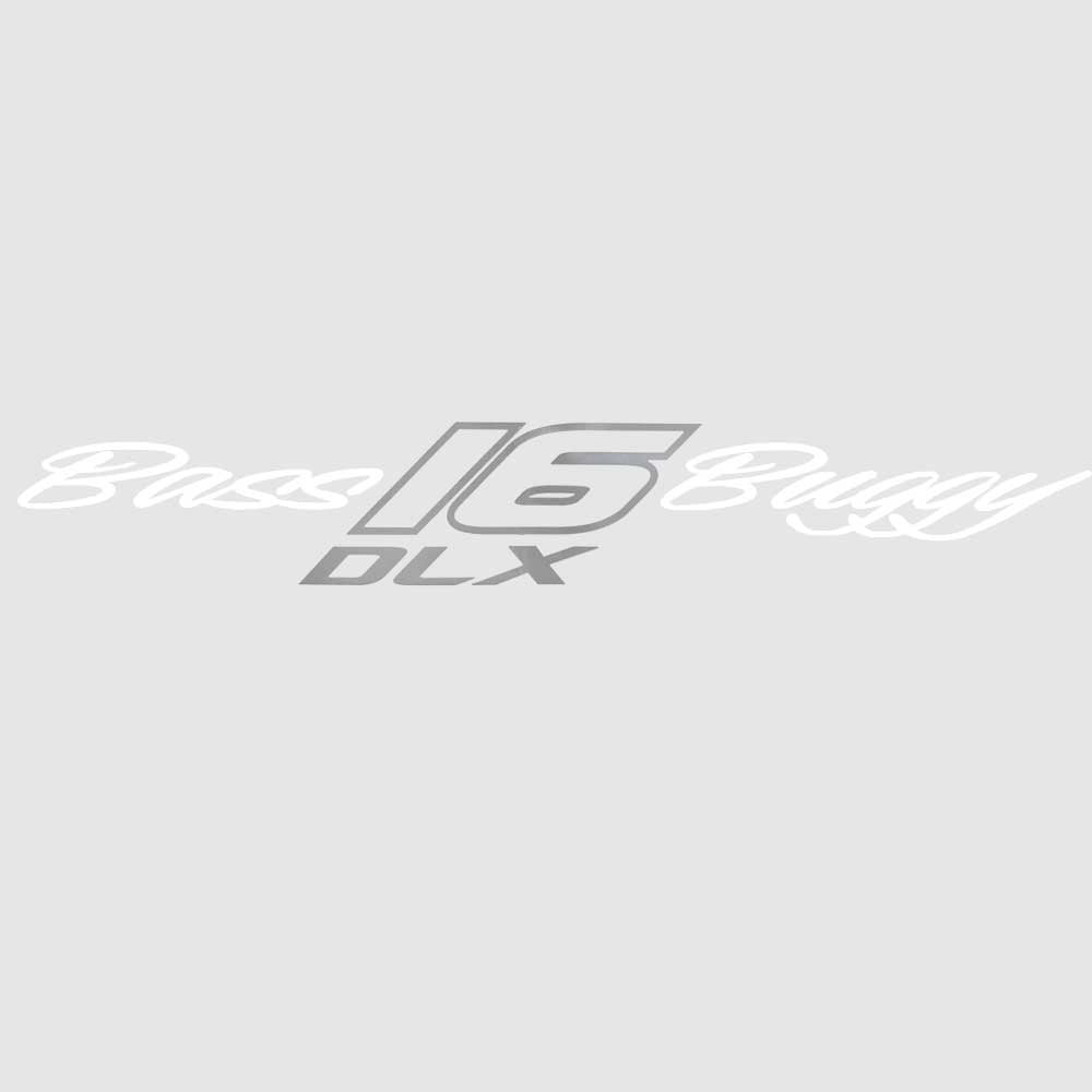 Sun Tracker Boat Lettering Decal 180479 | Bass Buggy 16 DLX White ...