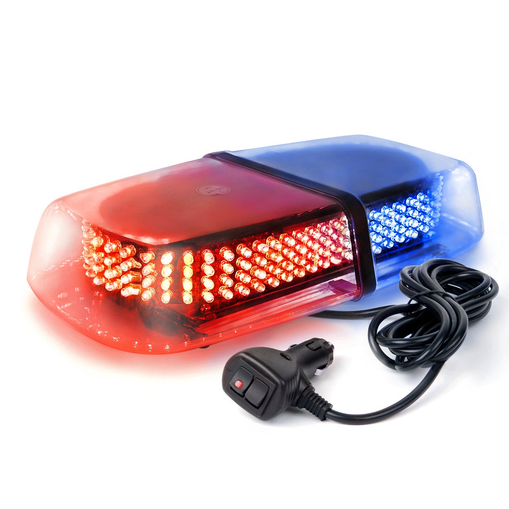 Xprite Cluster Series 240 LED Strobe Light with Magnetic Base - Red ...