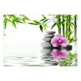 Tiptophomedecor Self-Adhesive Zen Wallpaper Mural - Spiritual Garden ...