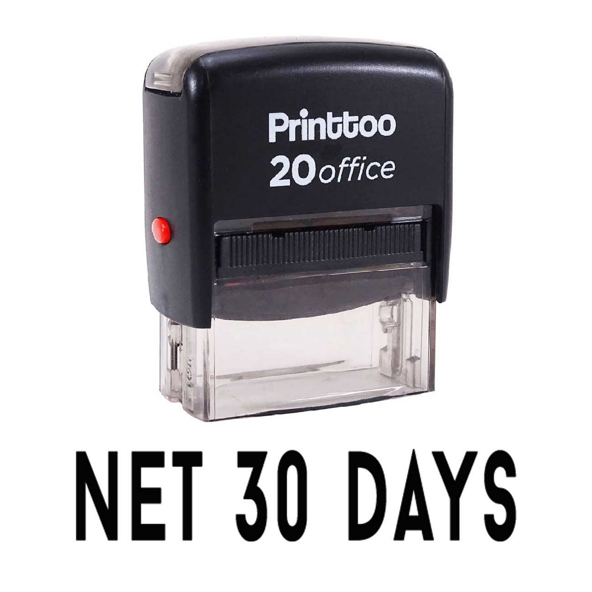 Click here for Printtoo Net 30 Days Self Inking Rubber Stamp Offi... prices