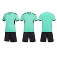 AINIYS Boys' Soccer Set Big Kid Solid Pattern V Neck Athletic Wear ...