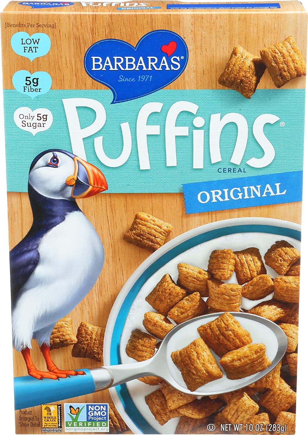 Barbara's Puffins Cereal Original 10 oz Pack of 2 - Walmart.com