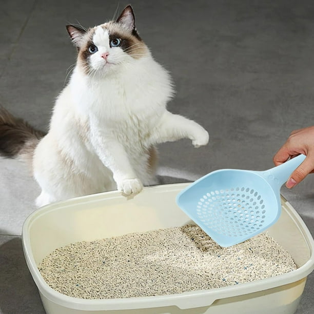 Pellet cat litter scoop store