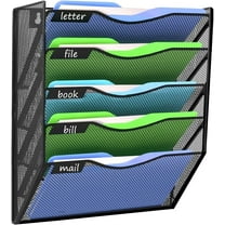 EASEPRES Hanging Organizer Cubicle File Holder - Wall Mount Storage ...