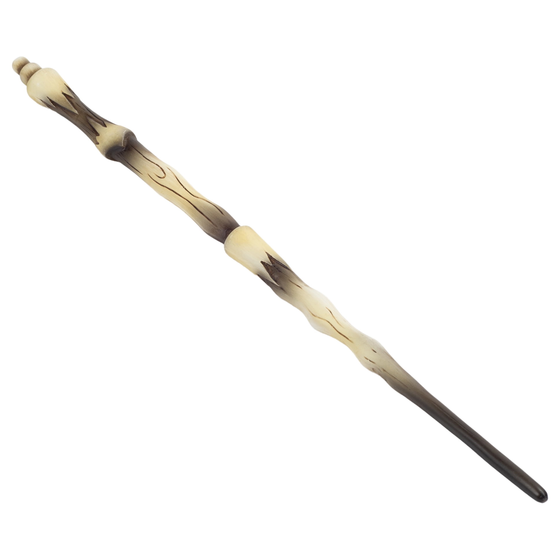 Tiered Black and Ivory Bone 13.75 inch Resin Collectible Cosplay Magic ...