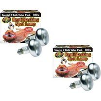 Zoo Med Repti Basking Spot Lamp Replacement Bulb 100 Watts Pack of 2 ...