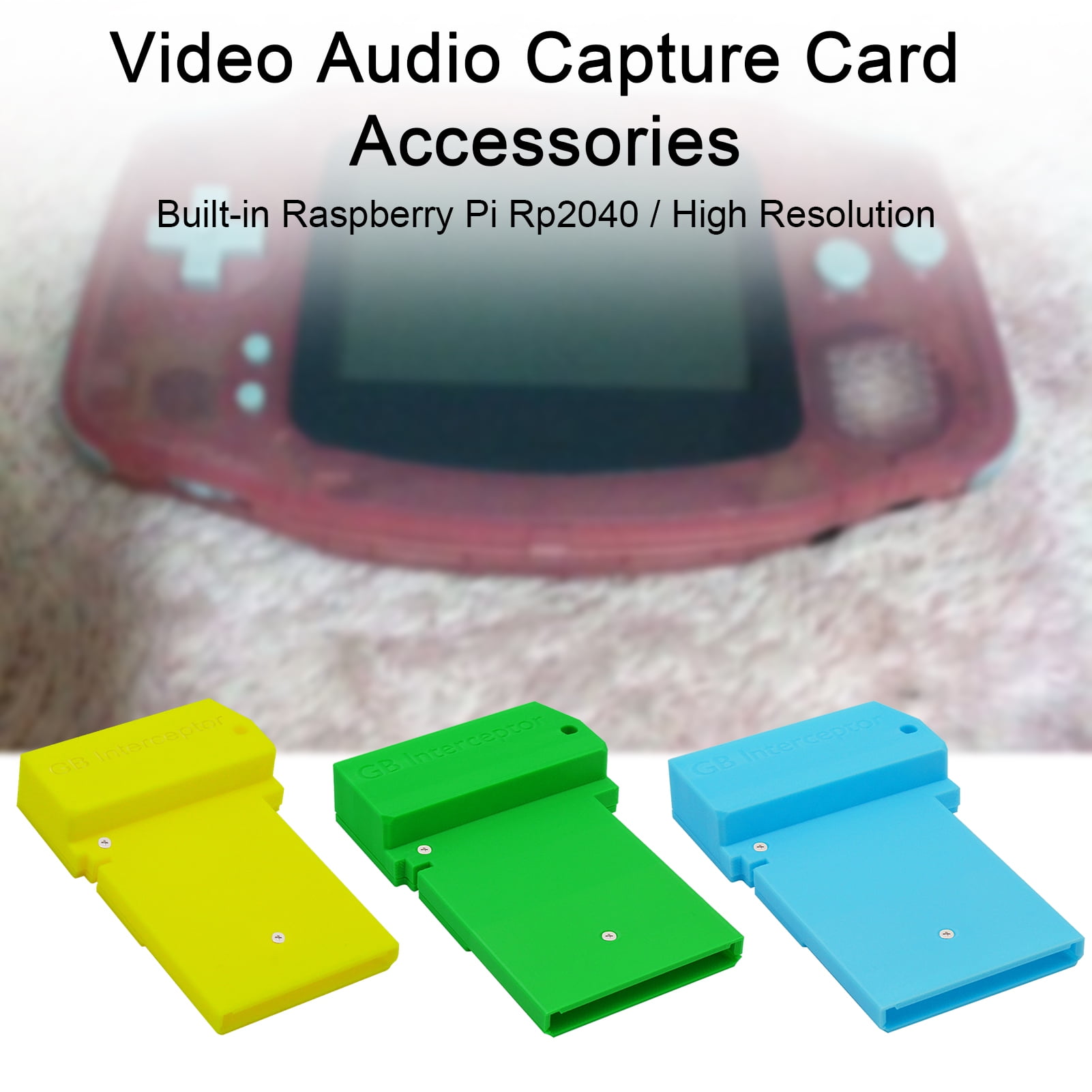 Washranp Console Video Audio Capture Card Adapter,Interceptor Plug and Play Universal Recording ...