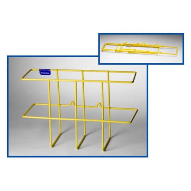 Rackem Racks 3004 Collapsible 3-Ring Binder Rack - Yellow - 8.25 x 13. ...