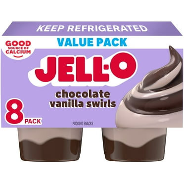 Great Value Chocolate Pudding Cups, 3.25 oz, 4 Count - Walmart.com