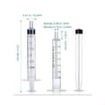 25 Pack of 3ml Luer Slip Syringes without Needle, Disposable, Sterile ...