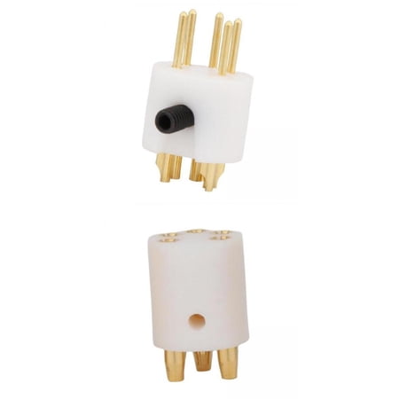 2Pcs 5 Pins Tonearm Plug Male Female Plug Tonearm Connector Din ...
