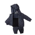 Wonder Nation Baby Boys Hoodie Outfit Set, 3-Piece, Sizes 0M-24M ...