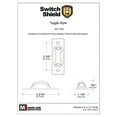 Switch Shield Clear Light Switch Guard, Cover 3 Pack, Toggle Style ...
