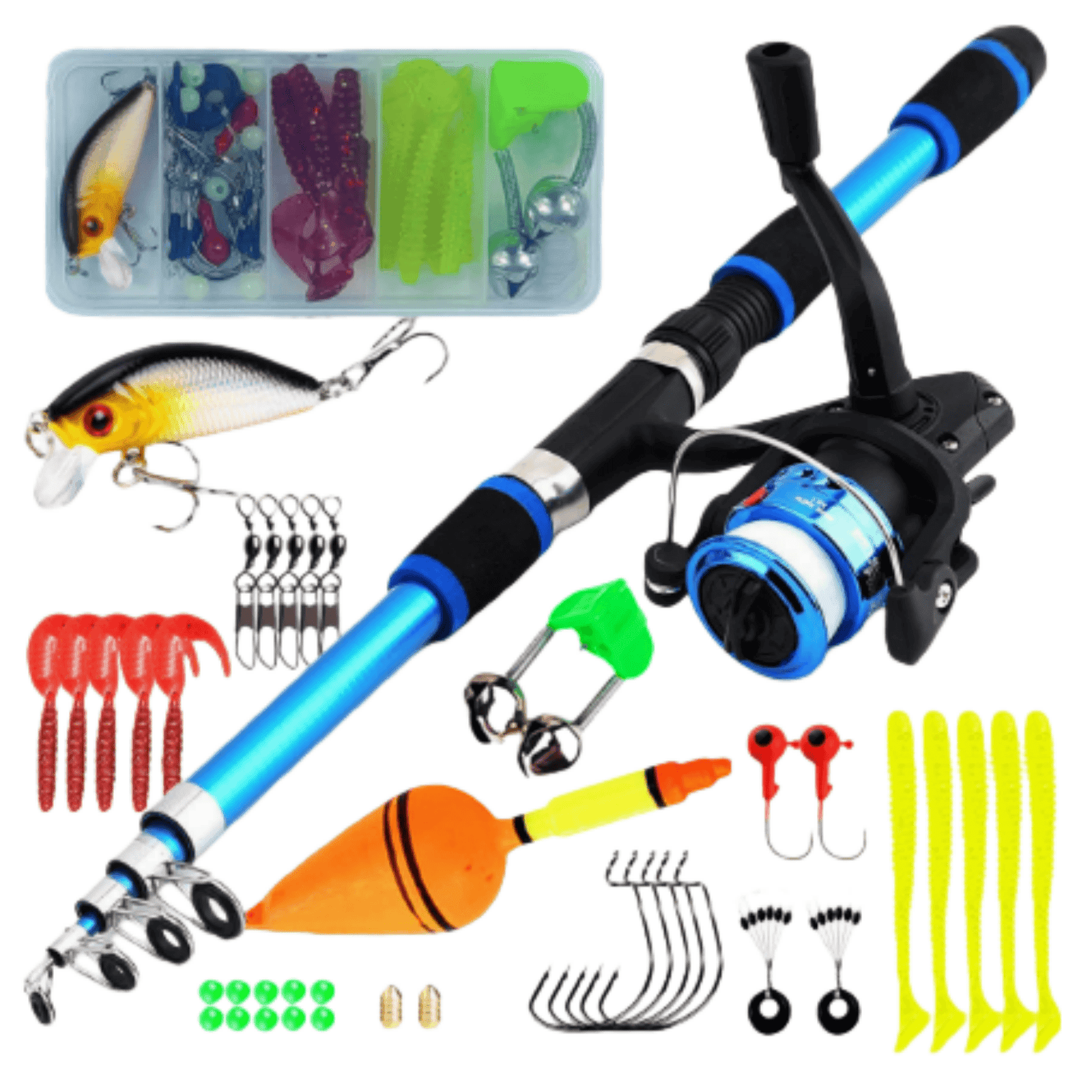 Click here for Vivavault Telescopic Fishing Rod And Reel Combo 6f... prices