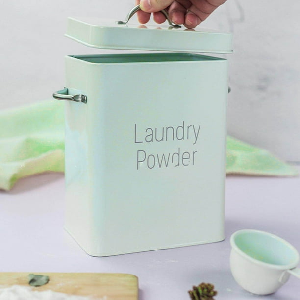 enqiretly Laundry Powder Container Rice Bin Rice Laundry Detergent Bin ...