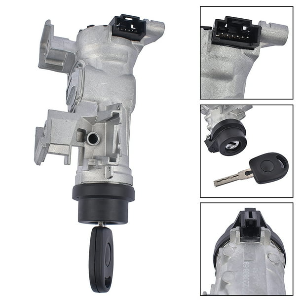 Ignition Switch With Lock Cylinder Key For VW Golf Jetta Rabbit Seat ...