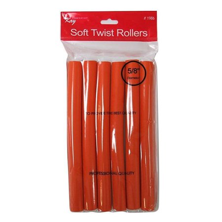 Kay Soft Twist Rollers 7" 6ct | Walmart Canada