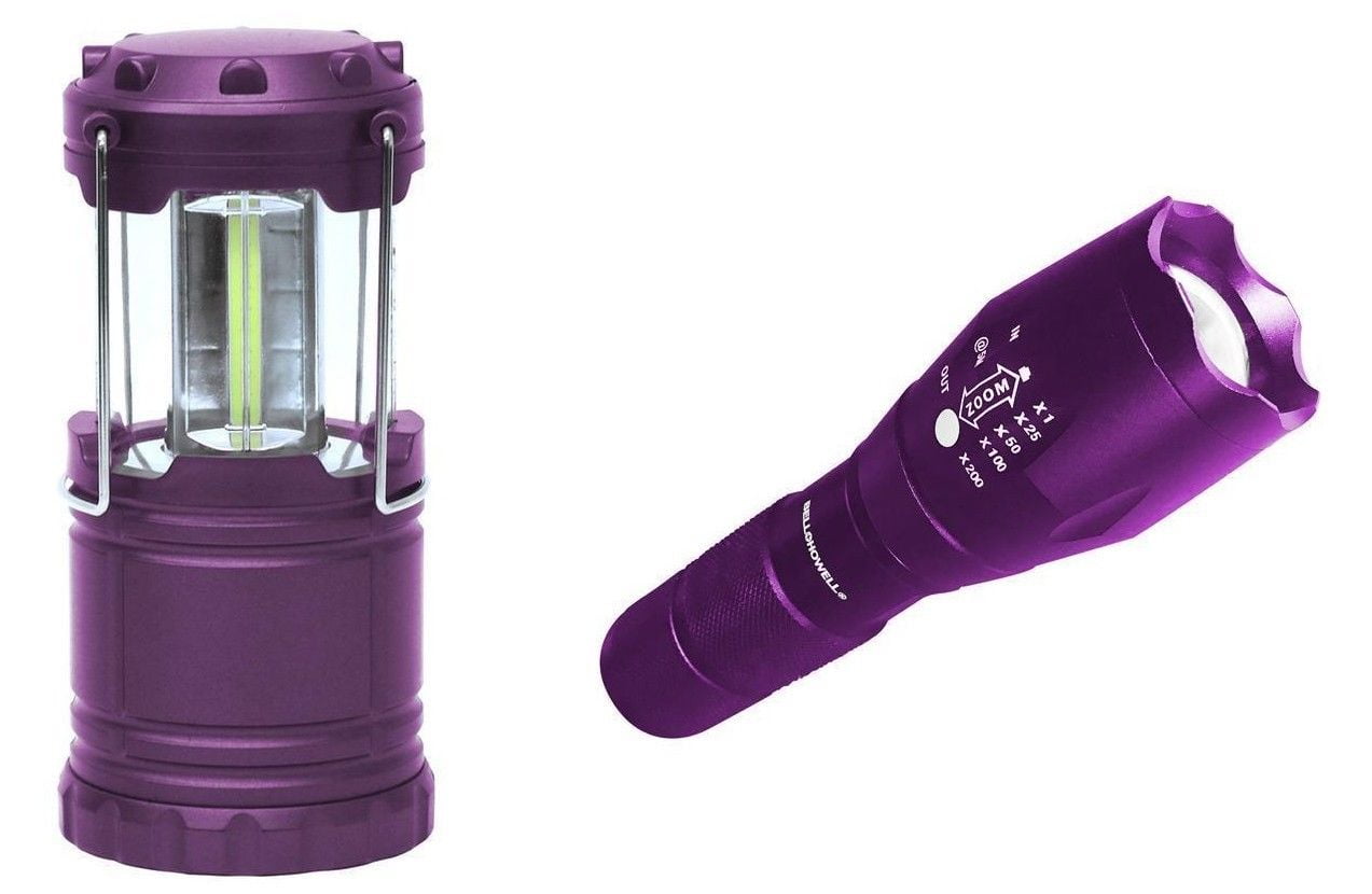 Bell + Howell Taclight Flashlight and Lantern Ultimate Camping Bundle ...