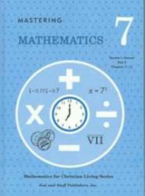 Pre-Owned Mastering Mathematics: Grade 7: Teacher's Manual: Part 2 ...