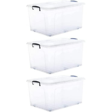 Global Industrial Postal Mail Tote Without Lid, Corrugated Plastic ...