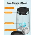 WOPET Electronic Pet Feeder, Automatic Dog & Cat Dispenser, 3L, 6 ...