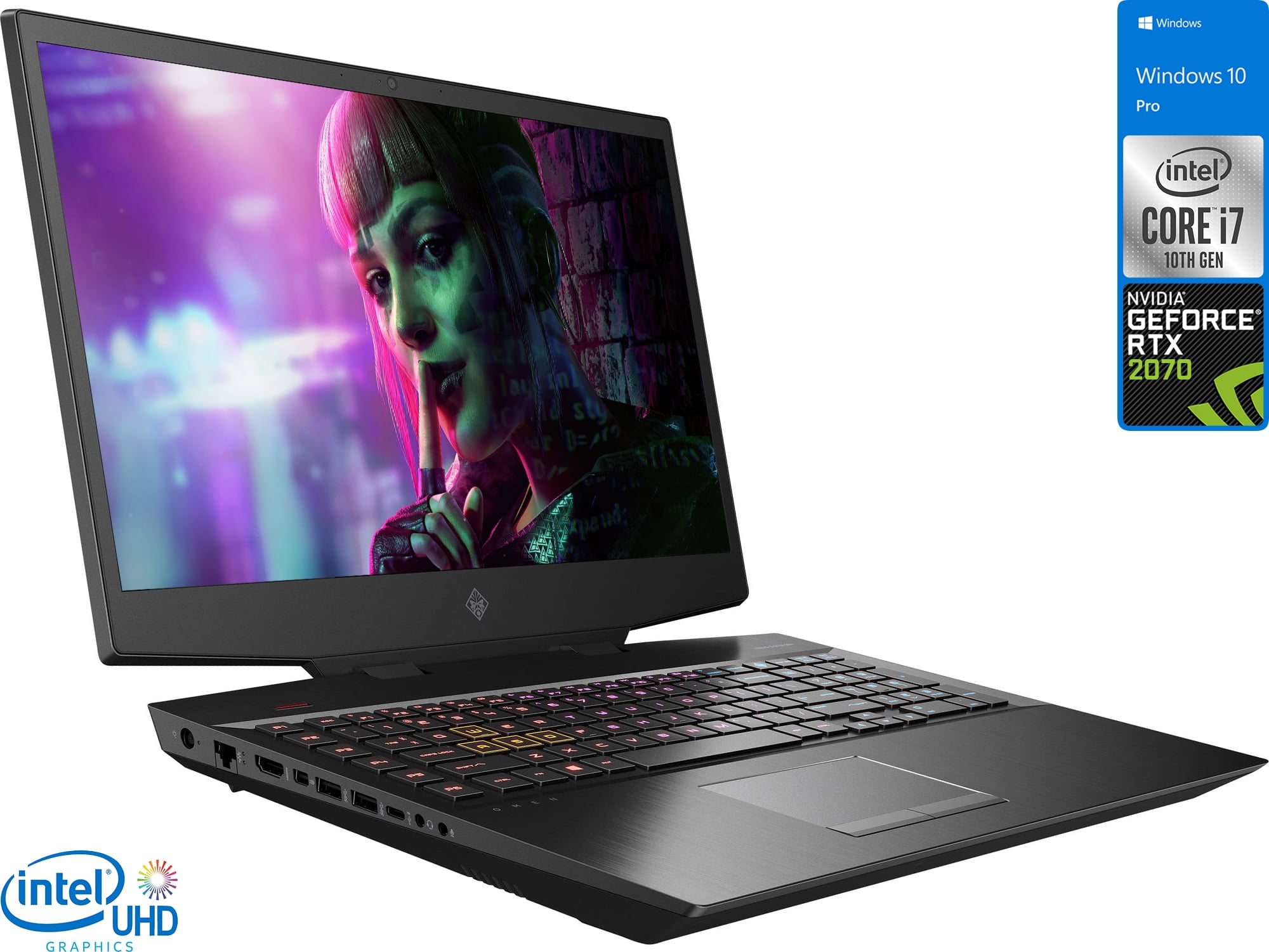 HP OMEN 17 Gaming Notebook, 17.3" 144Hz FHD Display, Intel Core i7 ...
