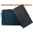 Dogbed4less DIY Pet Pillow Covers, Espresso Zipper Duvet + Waterproof ...