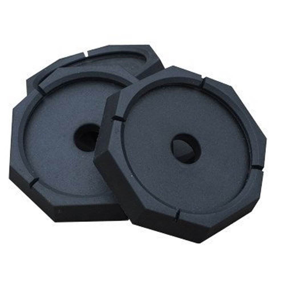 Buy SnapPad Xtra 9 Inch Round Landing Feet Motorhome RV Leveling Pads 4 ...