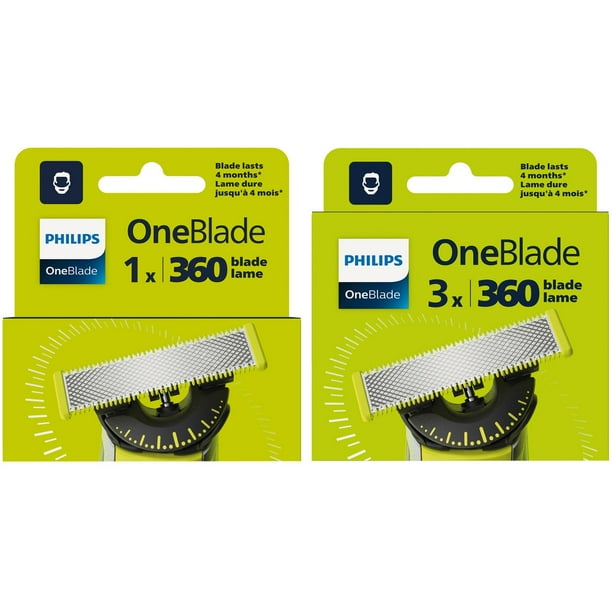 Philips OneBlade 360 Replacement Blades, 4 Pack - Walmart.ca