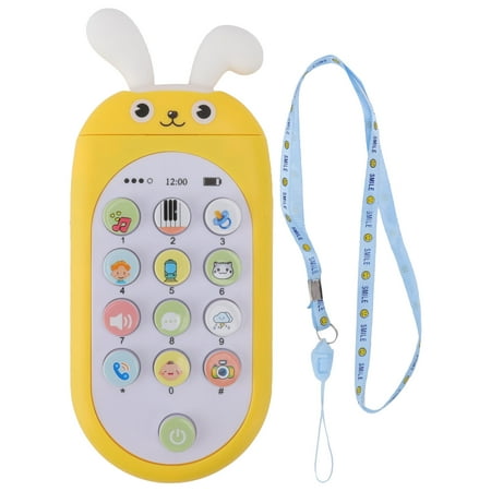 Electronic Baby Phone Toy, Interactive Mobile Phone Toy Early Education ...