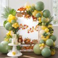 Autumn Botanical Wedding Arch Backdrop Cover 4FT ,Spandex Fitted ...