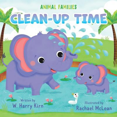 Pre-Owned Clean-Up Time (Board book) 1948418703 9781948418706 - Walmart.com