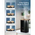 Fohere Cool Mist Humidifier for Room, Smart Top Fill with Nightlight ...