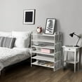 Simple Houseware 6-Tier Shoe Rack, Space Saver Storage Organizer with ...