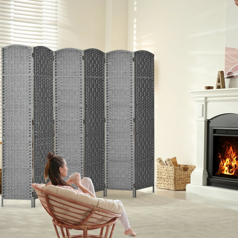 6 Panel Room Divider Screen