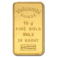 Brand Name 10g Gold Bullion Bar - Precious Metals Investment (w/Assay ...