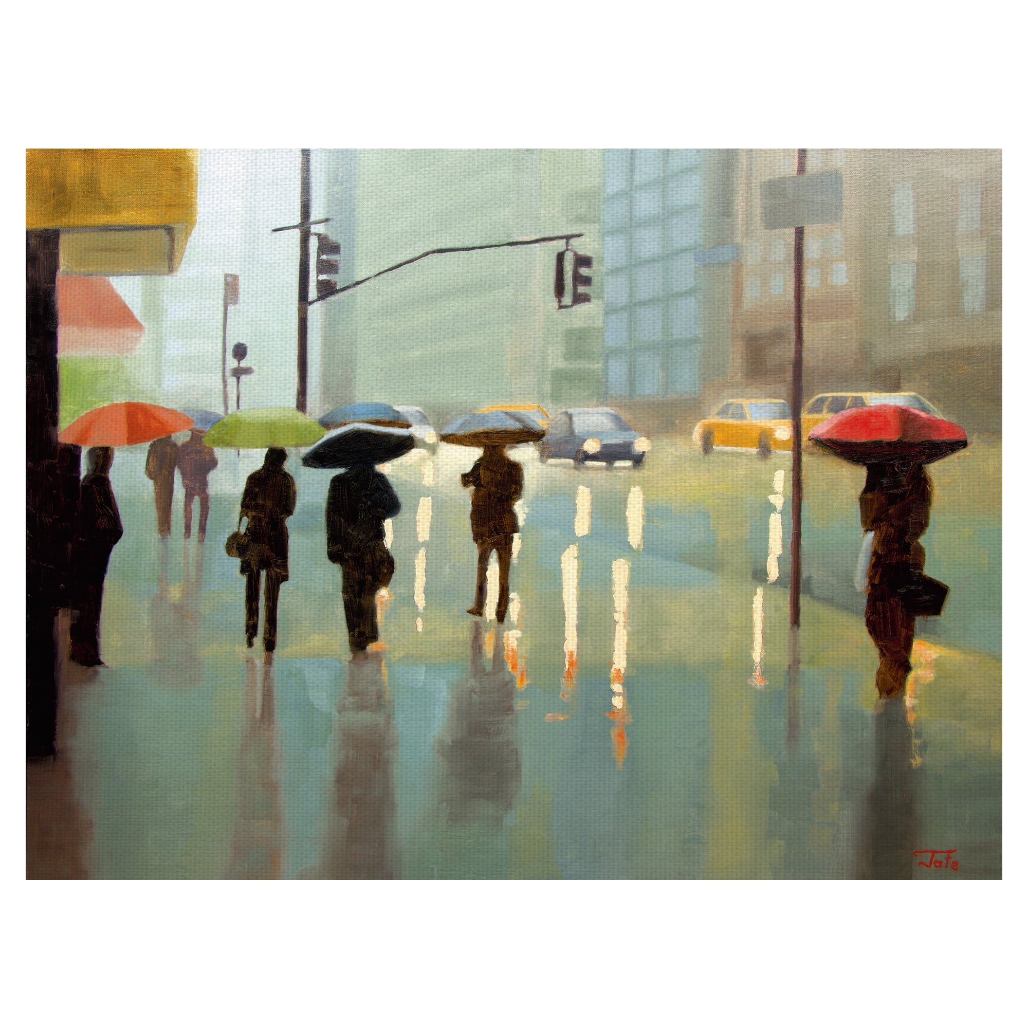 Masterpiece Art Gallery New York Reality Rainy Street By Tate Hamilton ...