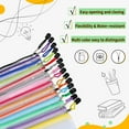 EOOUT 30 Pack Mesh Zipper Pouch Bags – 8 Sizes & 8 Colors Plastic ...