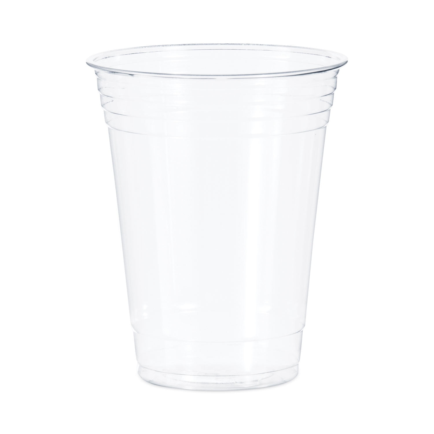 SOLO Ultra Clear PET Cups, 16 oz, Squat, 50/Bag, 20 Bags/Carton ...