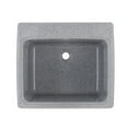 Swan Solid Surface 25'' x 22'' Drop-In/Undermount Deep Laundry Sink ...