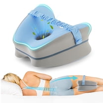 MOONORAH Knee Pillow for Side Sleepers, Leg Pillow for Sciatica, Hip ...