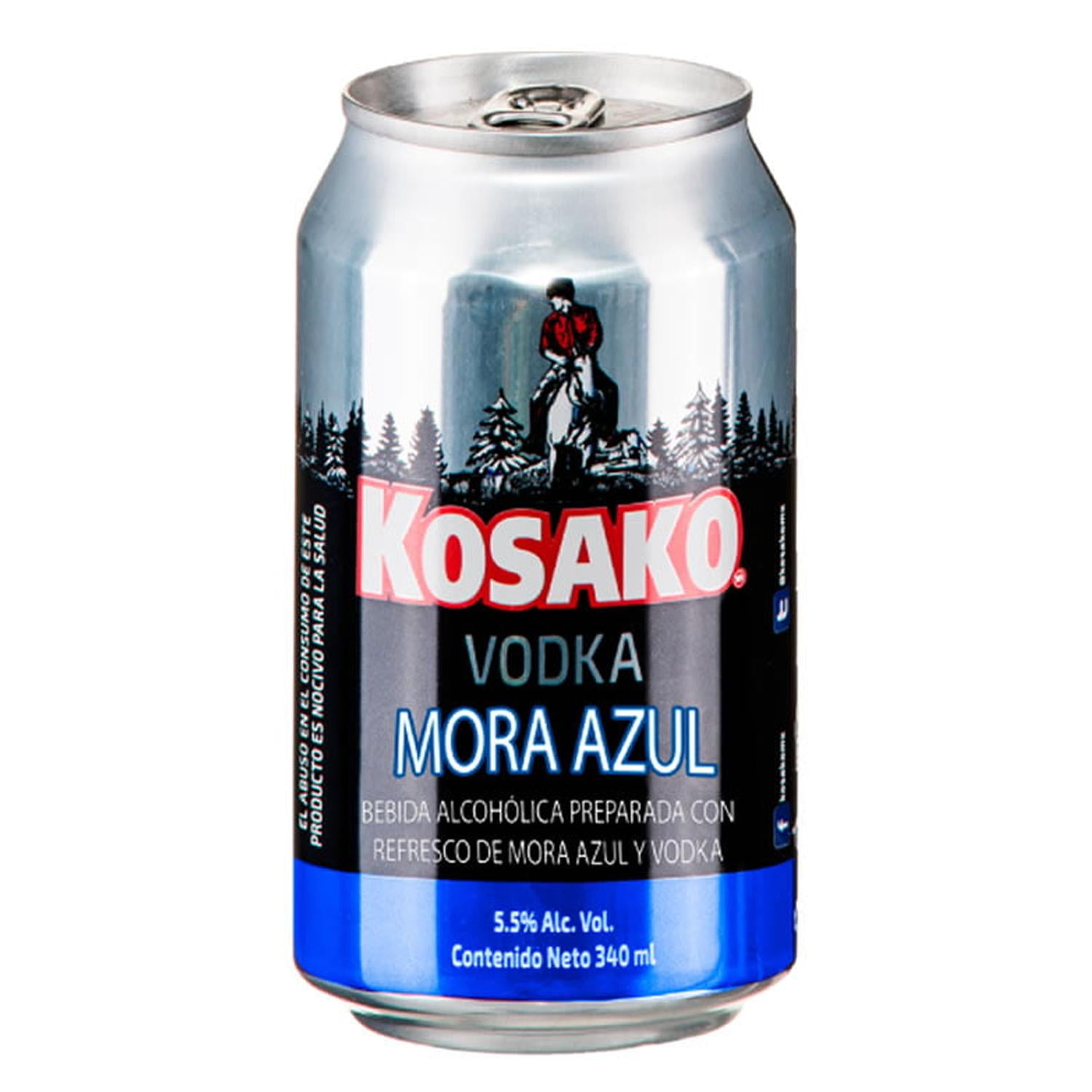 Pack de 12 Fusión Kosako Mora Azul Lata 340 ml | Walmart en línea