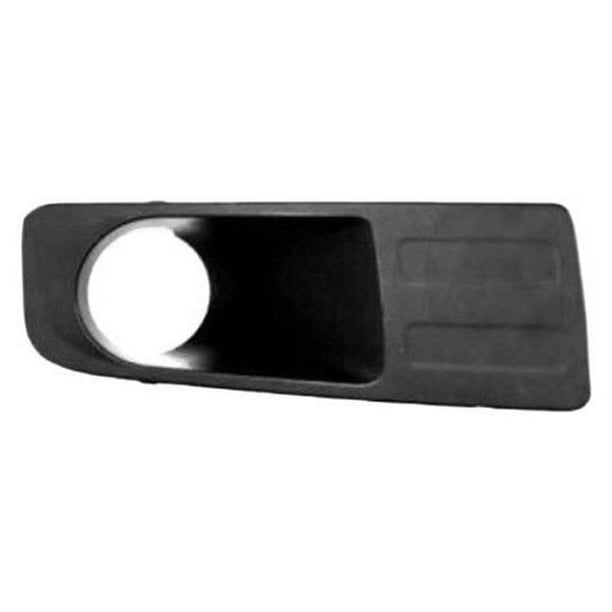 Right Hand Front Bumper Cover Insert with Bezel with Fog Lamp Hole for ...