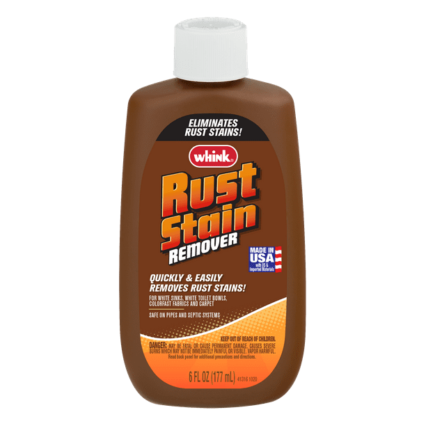 Whink Rust Stain Remover-1261, 6 Ounces - Walmart.com