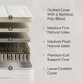 Awara Premier Luxury Hybrid King Mattress 12 Inch - Certified Natural ...