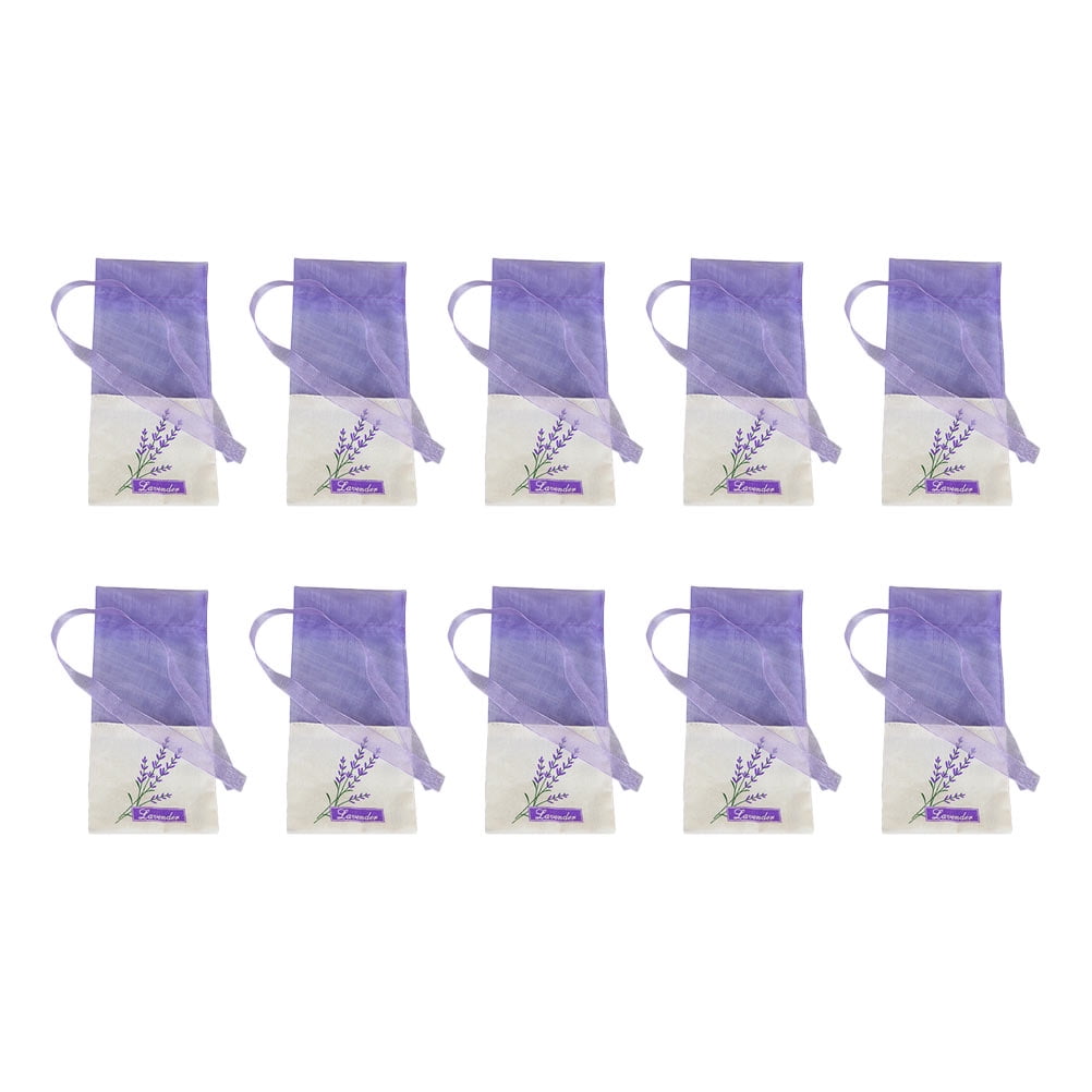 22Pcs Lavender Fragrance Sachet Wardrobe Sachet Gauze Ribbons Empty ...