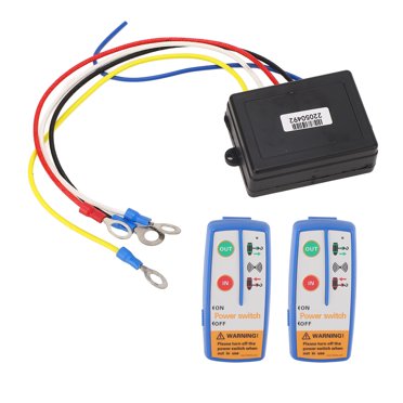Wireless Winch Remote Control Kit For Jeep Truck ATV SUV 12V Switch ...